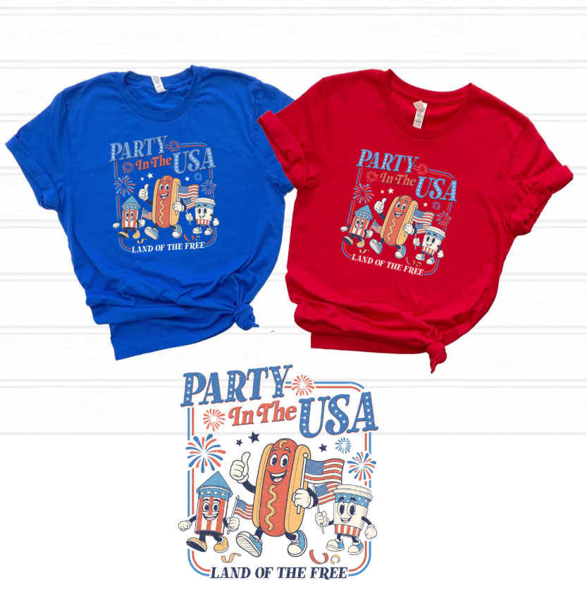 PARTY IN THE USA – Basic Becky Tees & More