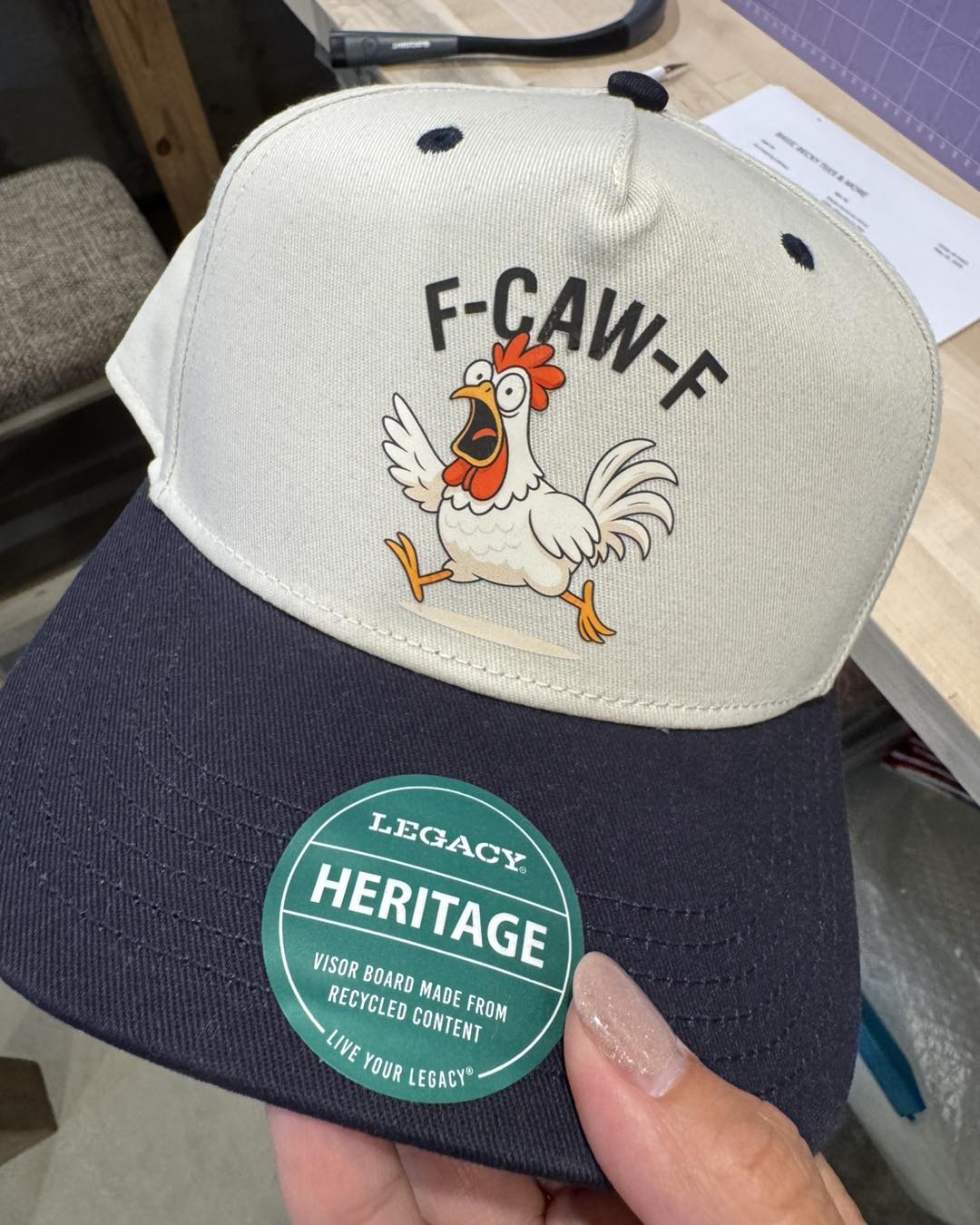F-CAW-F HAT – Basic Becky Tees & More