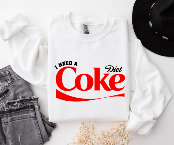I NEED A DIET COKE – Basic Becky Tees & More