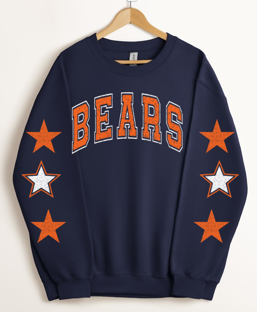 BEARS (STARS ON SLEEVES) – Basic Becky Tees & More
