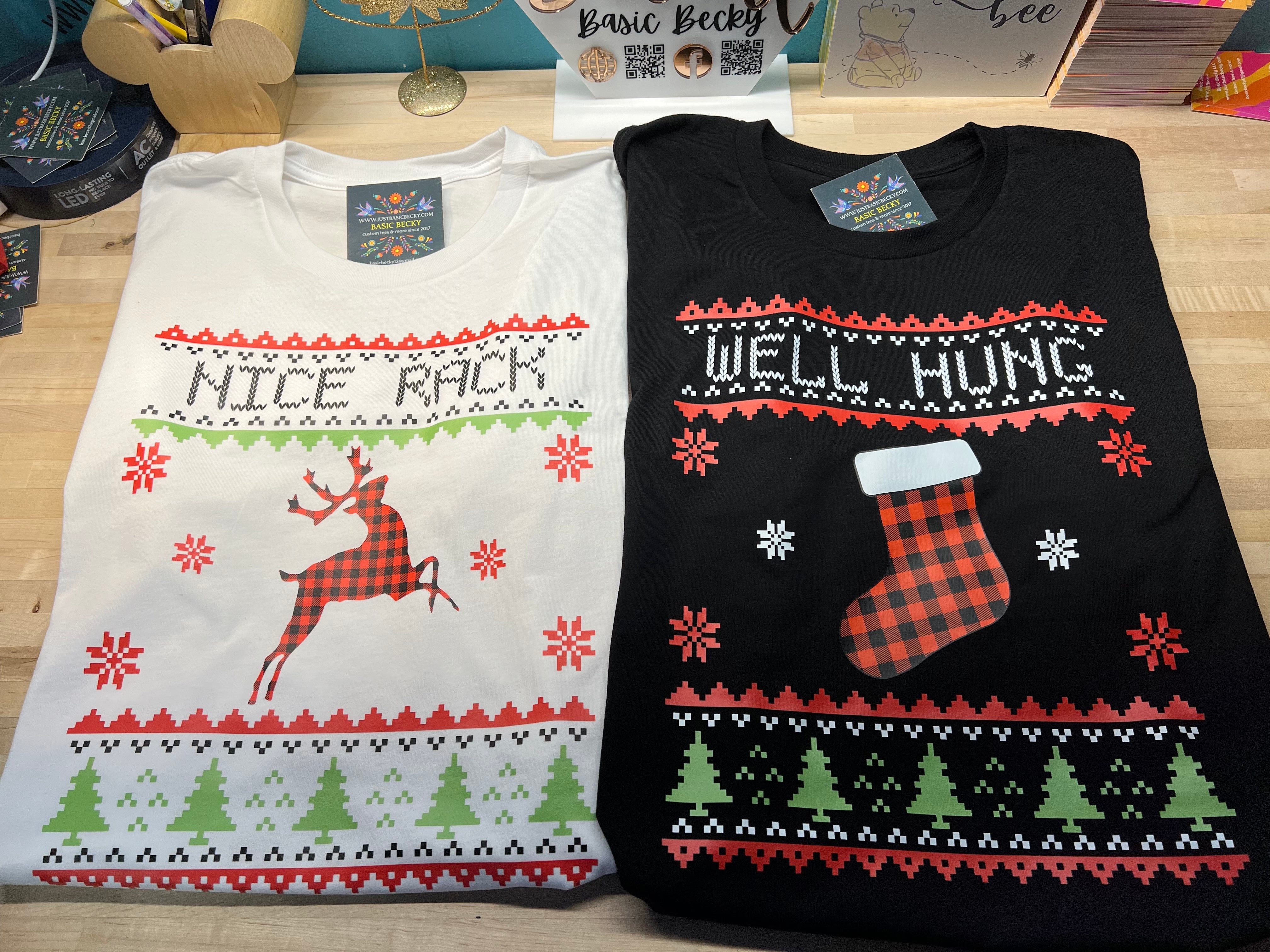 NICE RACK WELL HUNG – Basic Becky Tees & More
